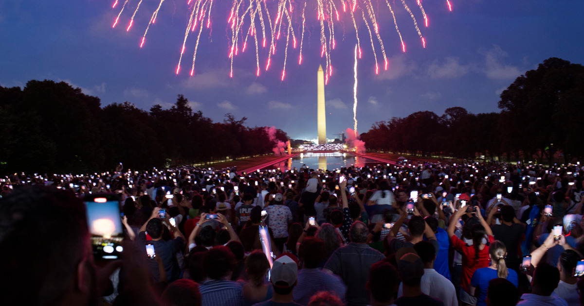 From hot dogs to Uncle Sam: Photos of Fourth of July celebrations ...