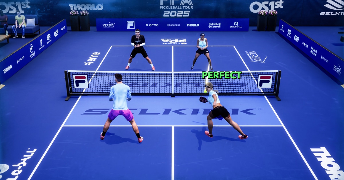 There's a pickleball video game now