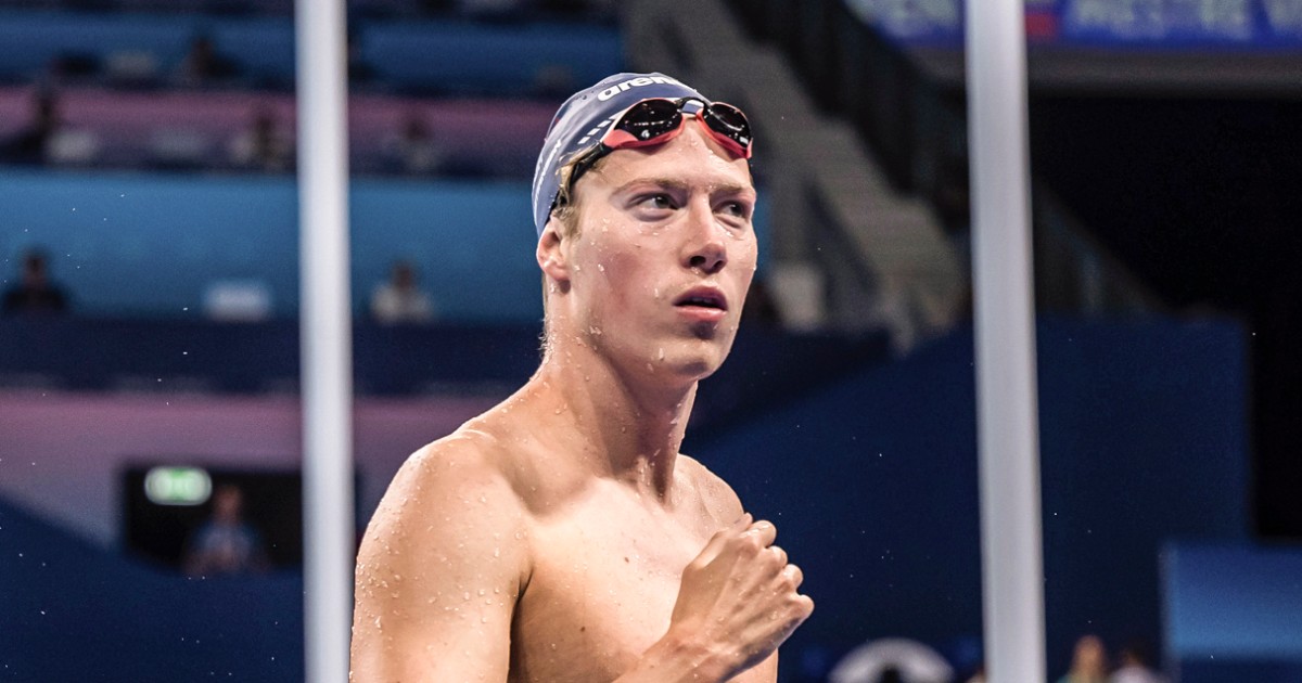 Do you know the muffin man? Norwegian swimmer finds new obsession in ...