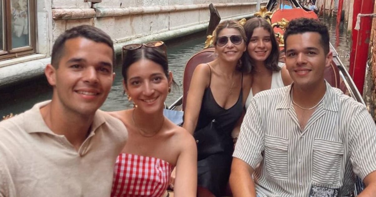 Itatí Cantoral disfruta de su bella familia en Europa