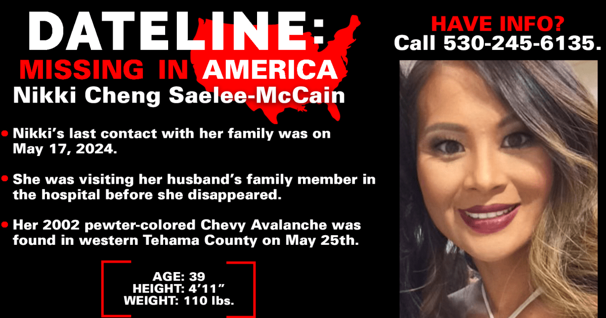 No clues in May disappearance of Nikki Cheng Saelee-McCain, as domestic violence charges against ...