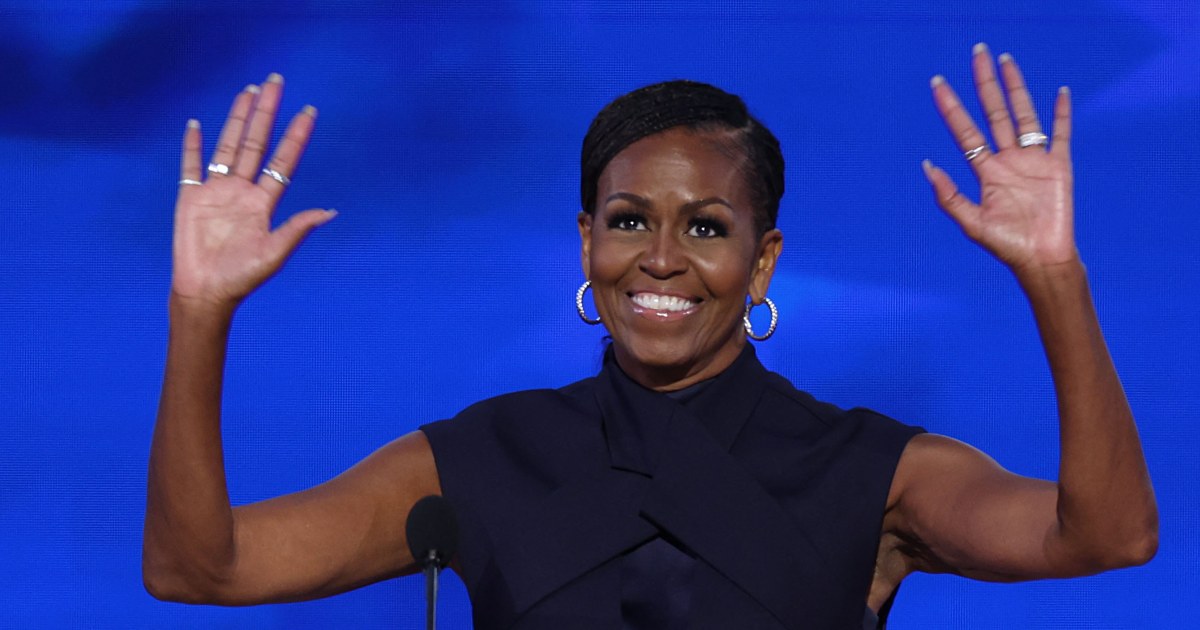 Michelle Obama: "La esperanza ha regresado"