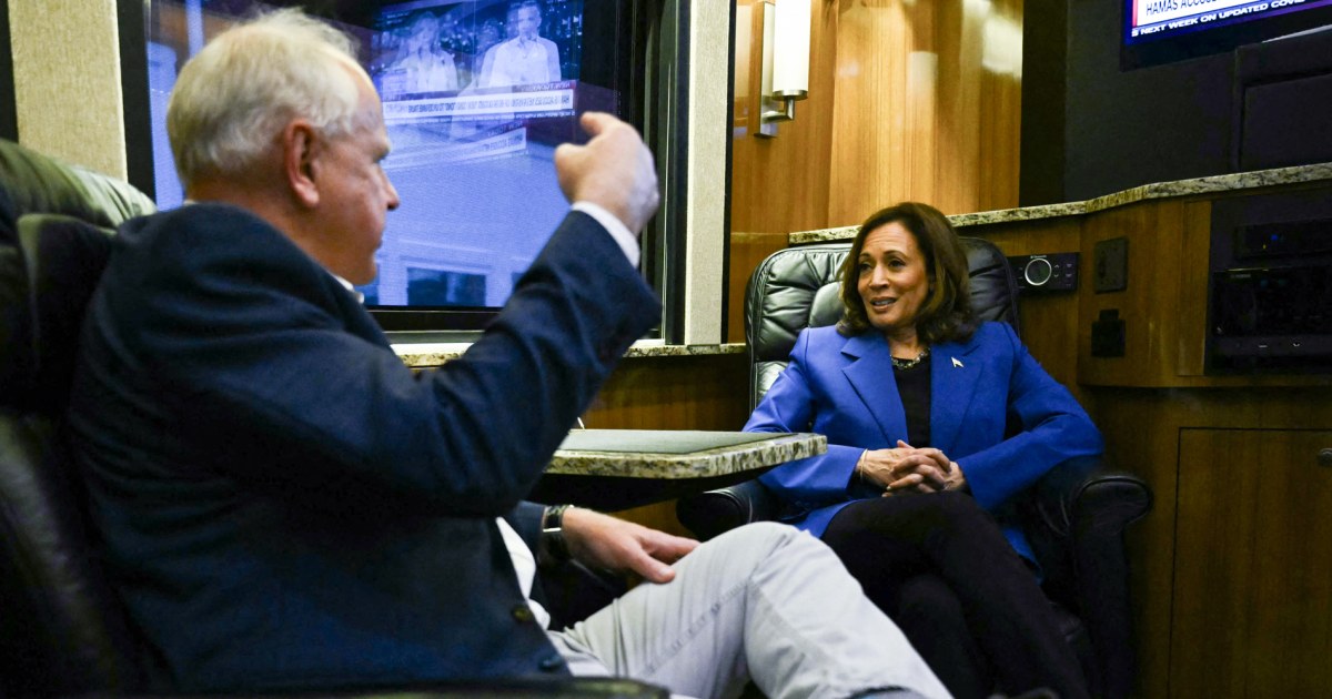 Why Harris and Walz are going viral while doing incredibly mundane things