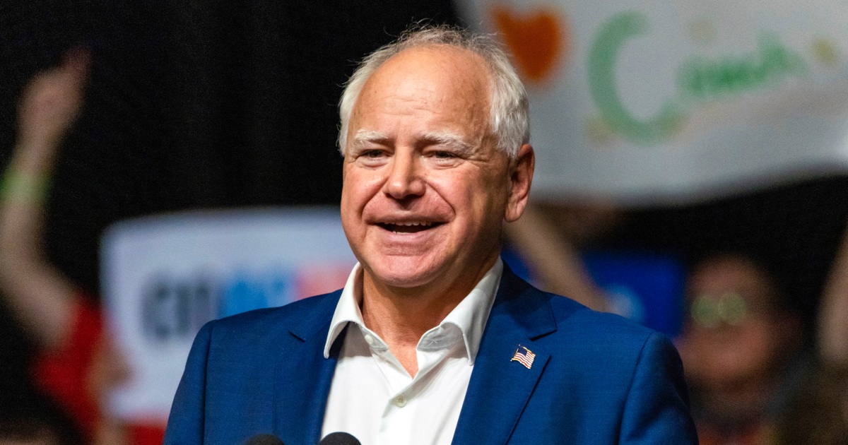 Tim Walz’s Minnesota delegation gets curious placement at 2024 DNC