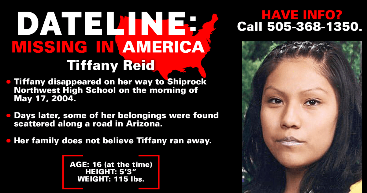 Teen Tiffany Reid’s 2004 New Mexico Disappearance Still a Mystery ...