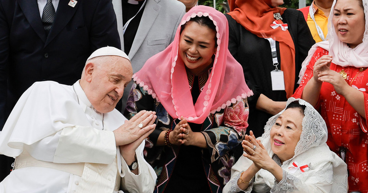 Pope urges fight against extremism and climate change at Southeast Asia ...