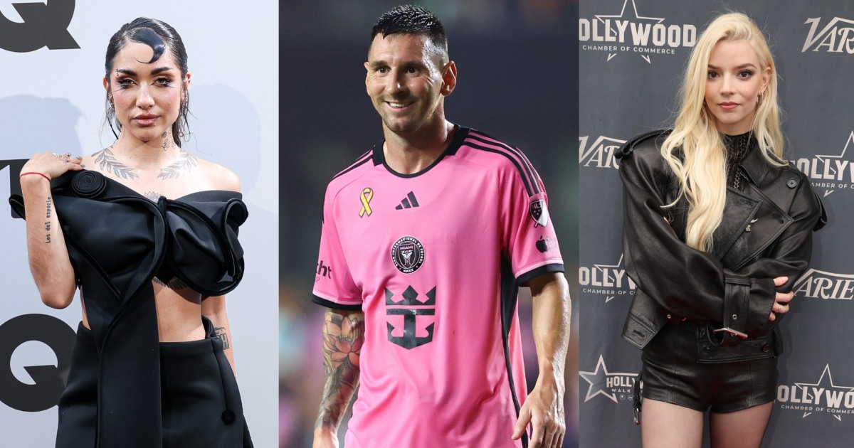 Anya Taylor-Joy, María Becerra y Lionel Messi honran sus raíces hispanas