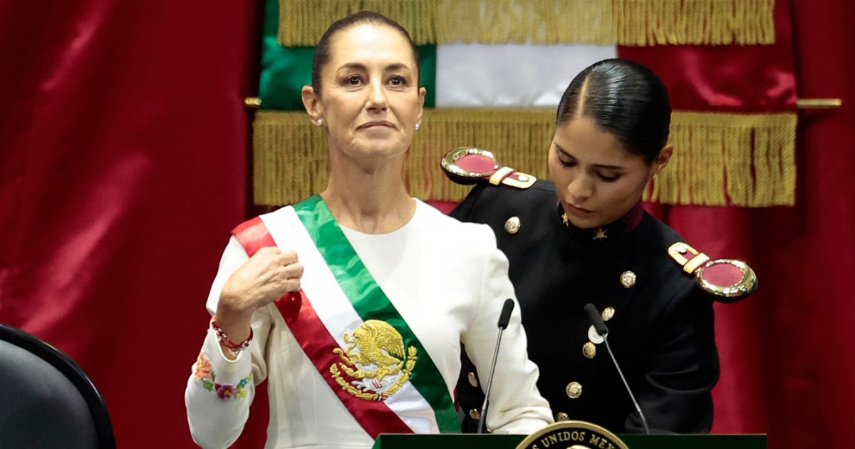 Sheinbaum toma posesión: "Es tiempo de mujeres", afirma en su primer ...