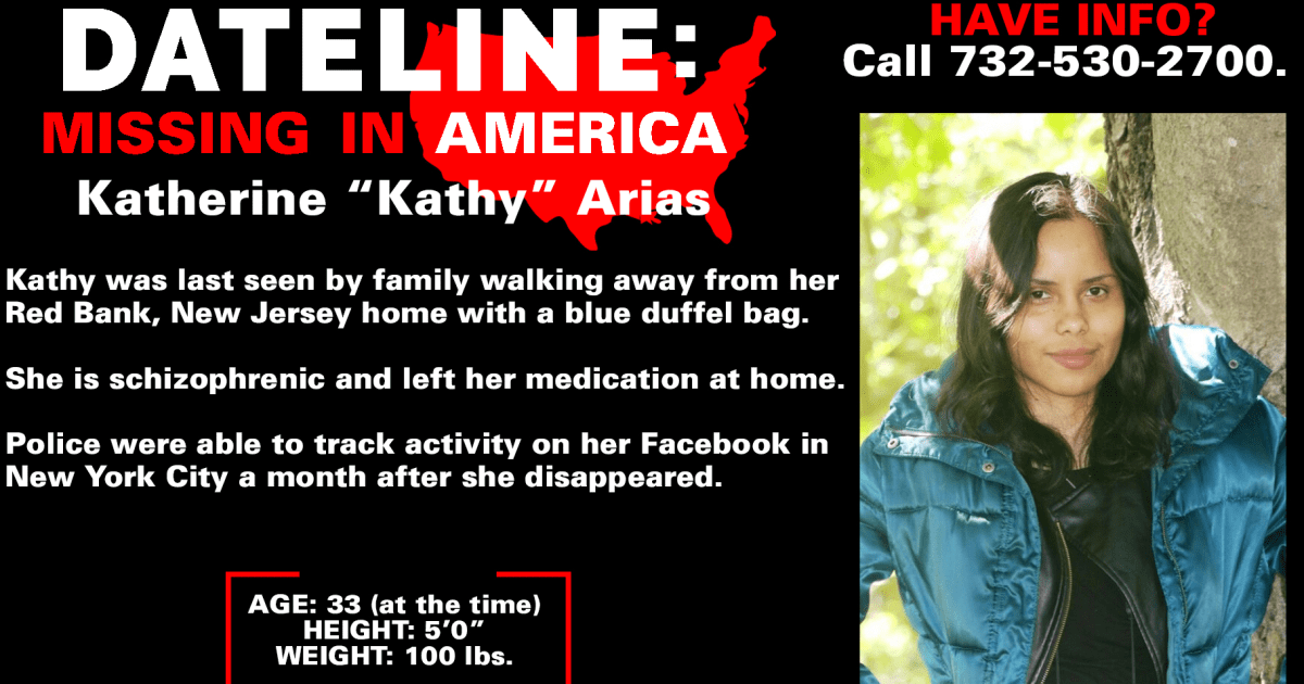 Katherine Arias missing and considered endangered since her June 2022 disappearance from Red ...