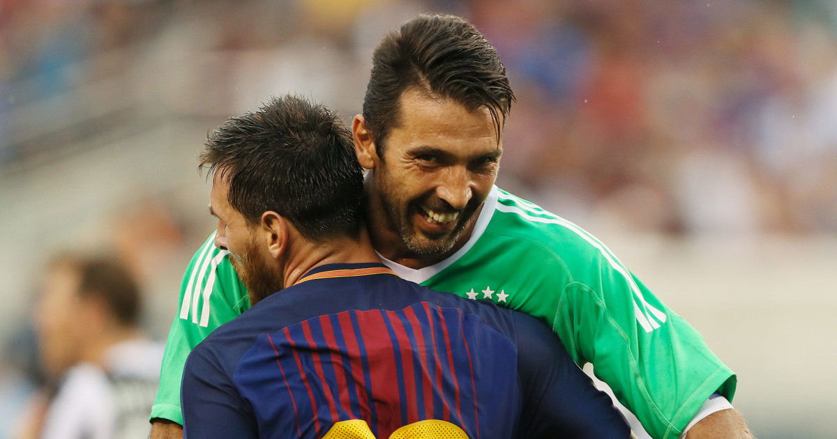 Buffon revela la emoción que sitió cuando Messi le pidió su camiseta
