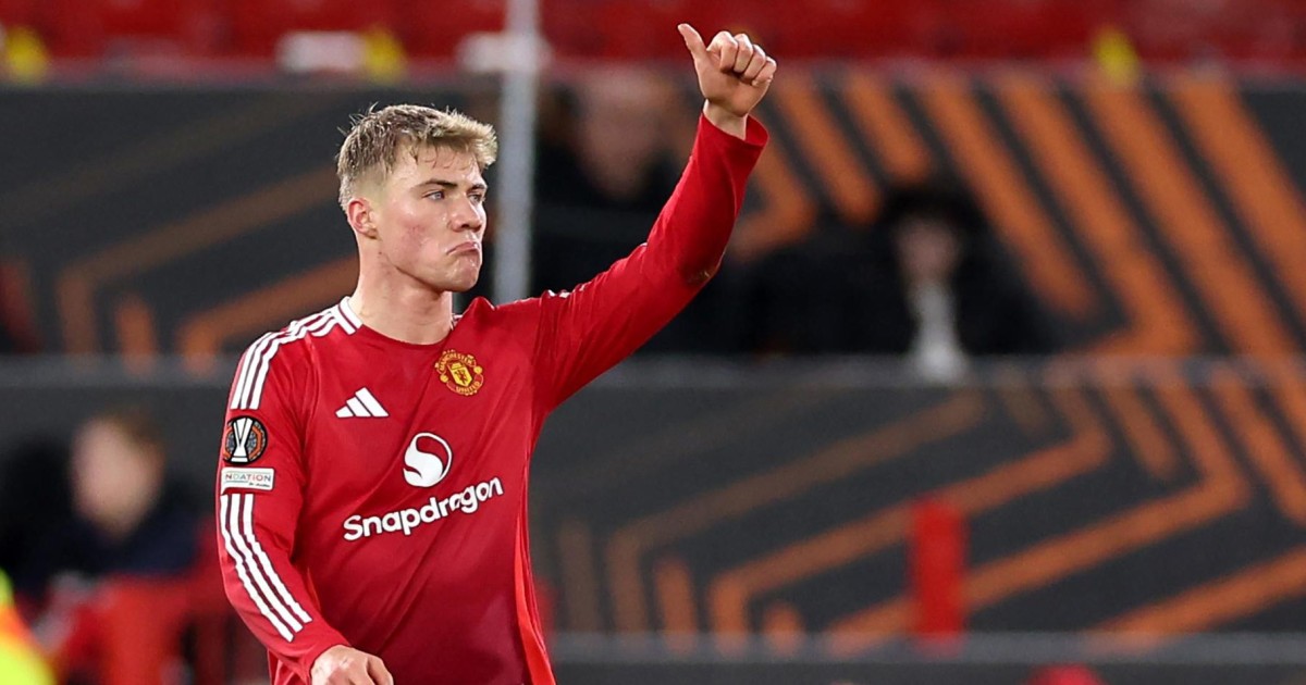 Hojlund alegra el estreno europeo de Amorim con el Man United