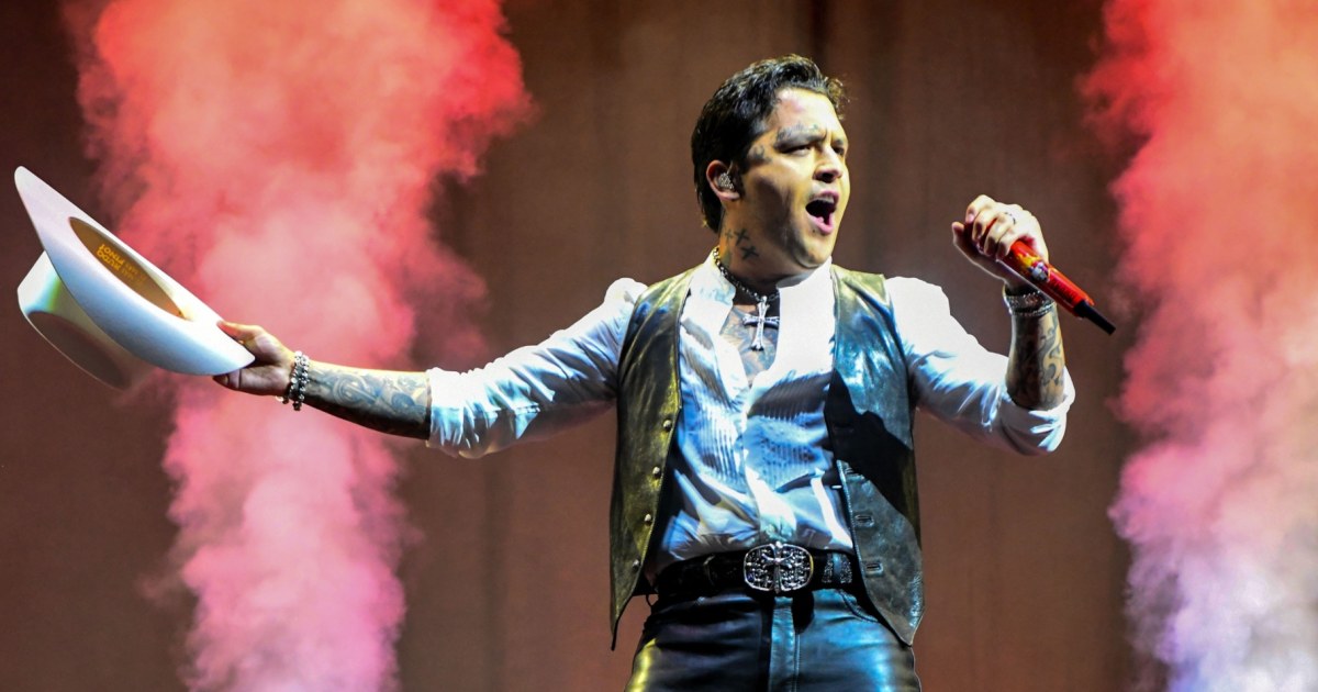 Christian Nodal no dará el concierto que pondría fin a su gira