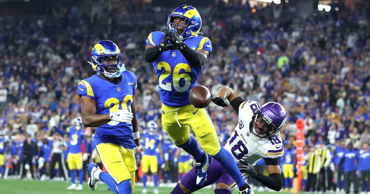 NFL playoffs live updates: Rams dominate Vikings 27-9 to advance in ...