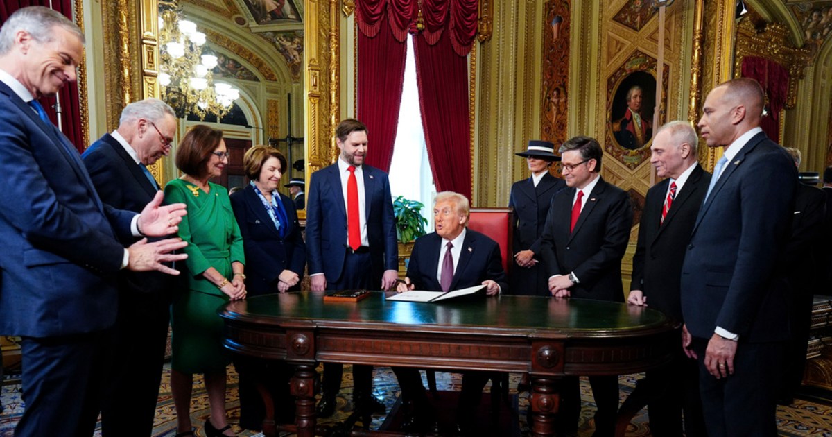 Segunda presidencia de Trump: todos los decretos de su primer día