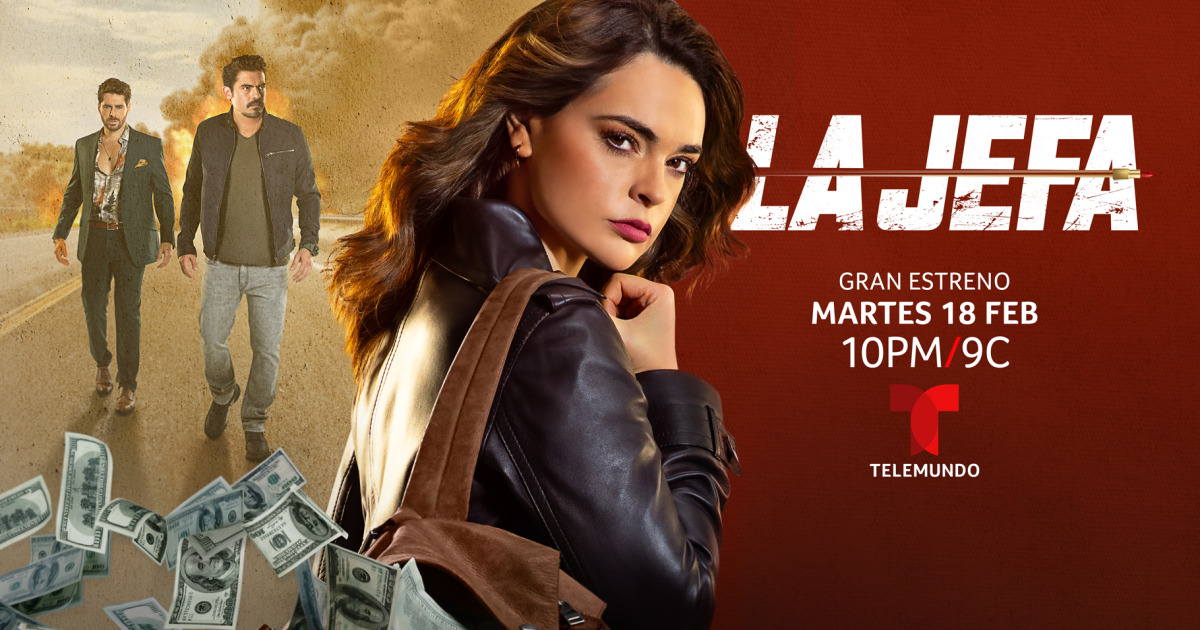 'La Jefa' ya tiene tráiler y fecha de estreno en Telemundo