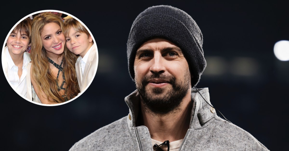 Gerard Piqué se mudó a Miami para cuidar a Milan y Sasha