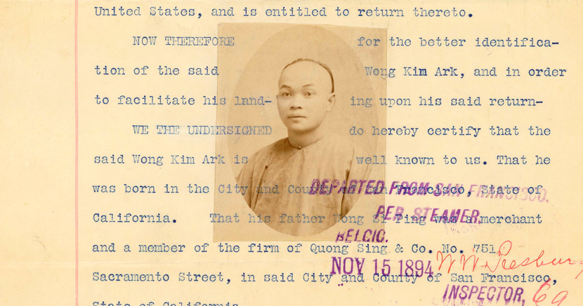 Great-grandson of man who established birthright citizenship slams ...