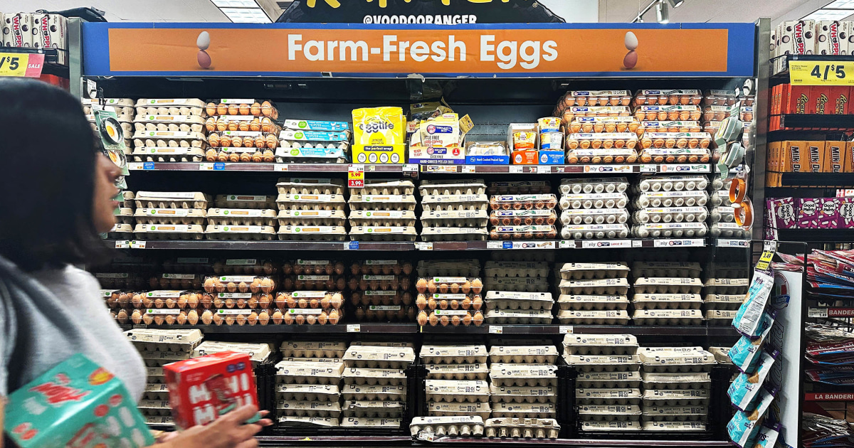 Eggs are a hot commodity. On social media, posting about them can help ...