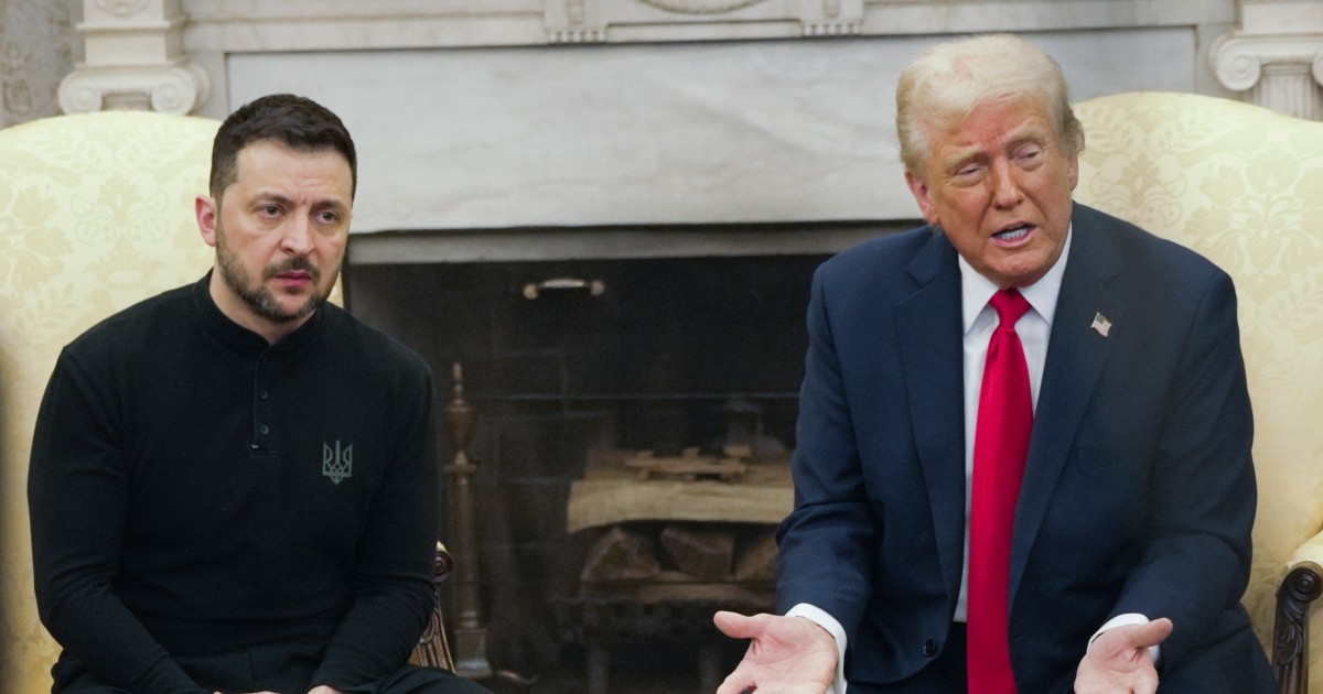 Trump ordena pausar la ayuda militar a Ucrania hasta asegurarse de que el país "está ...