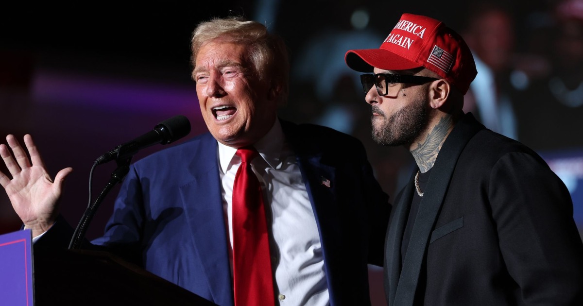 Nicky Jam revela que Donald Trump se sintió atraído por su esposa