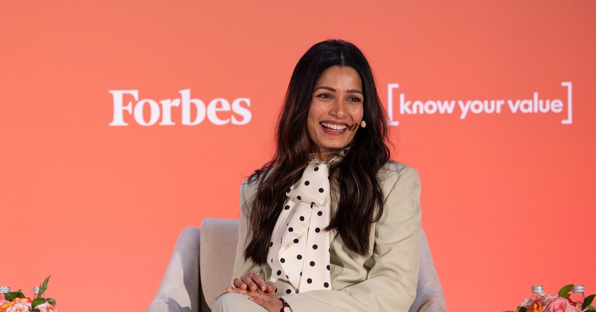 Freida Pinto has a message for girls: ‘We have to break the shackles of ...