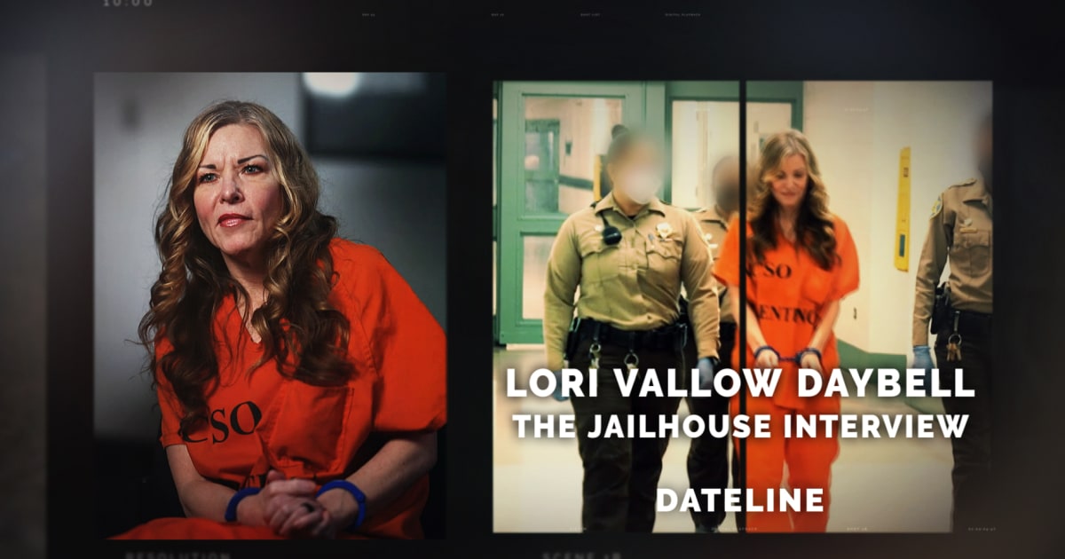 Keith Morrison interviews Lori Vallow Daybell, convicted of the 2019 murders of two of her ...