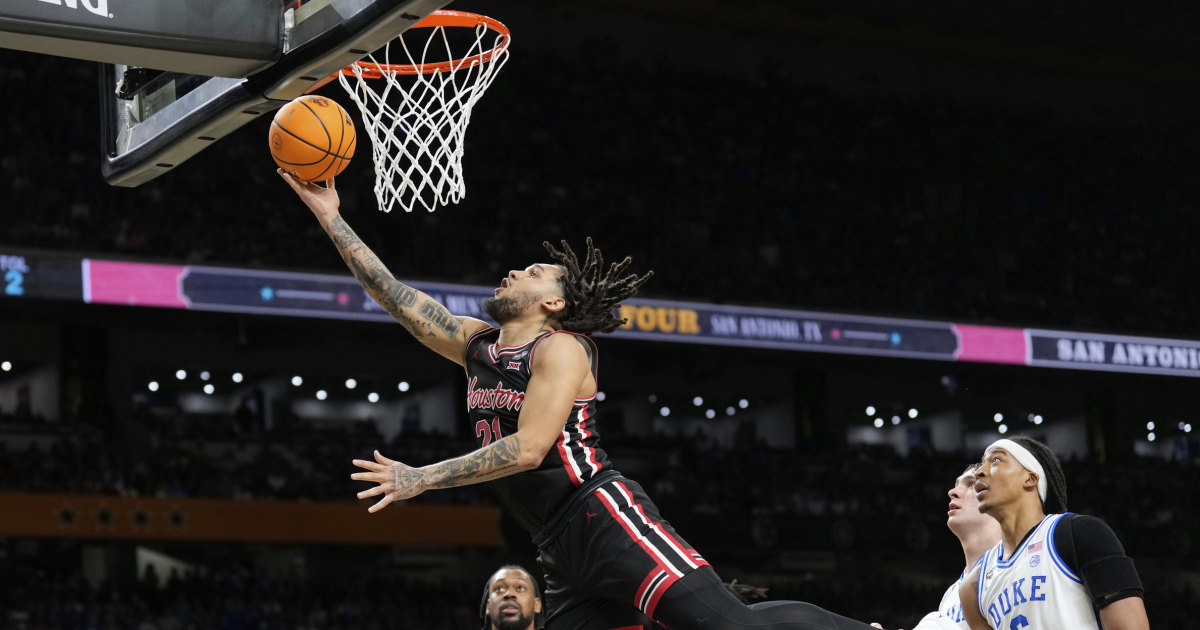 NCAA Final Four: Houston overcomes 14-point deficit to beat Duke ...