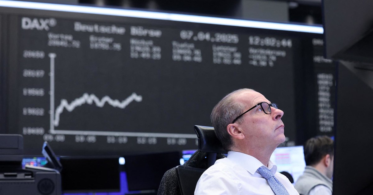 Markets briefly rally, then decline again, after social media post ...