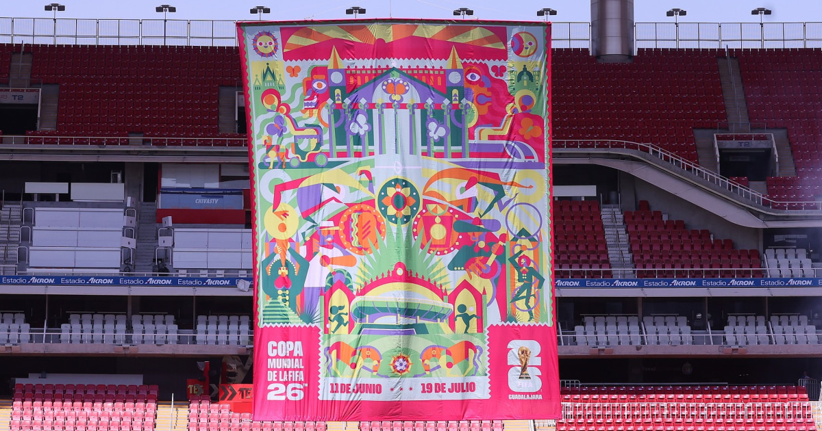 ¡Conoce el póster mundialista de Guadalajara!