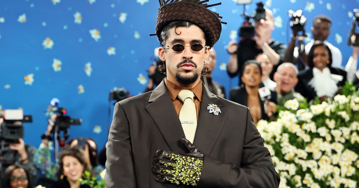Bad Bunny viste emblema de Puerto Rico, Shakira deslumbra de rosado y ...