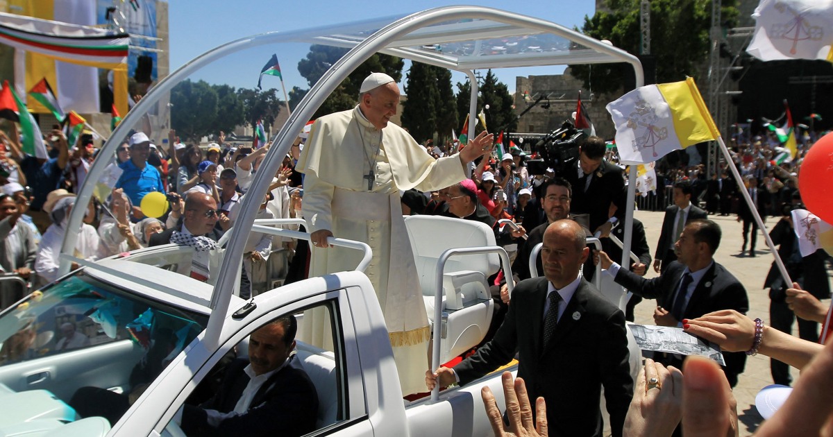 Pope Francis donated popemobile to serve as mobile health unit for Gaza ...