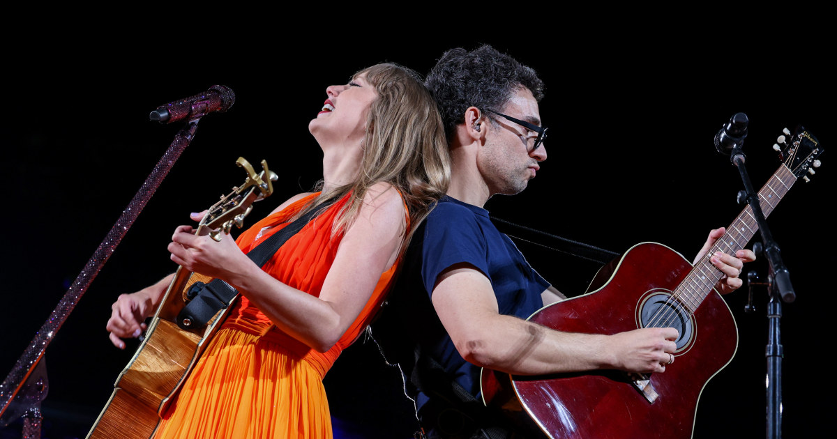 Taylor Swift and Jack Antonoff re-create iconic moment to celebrate her ...