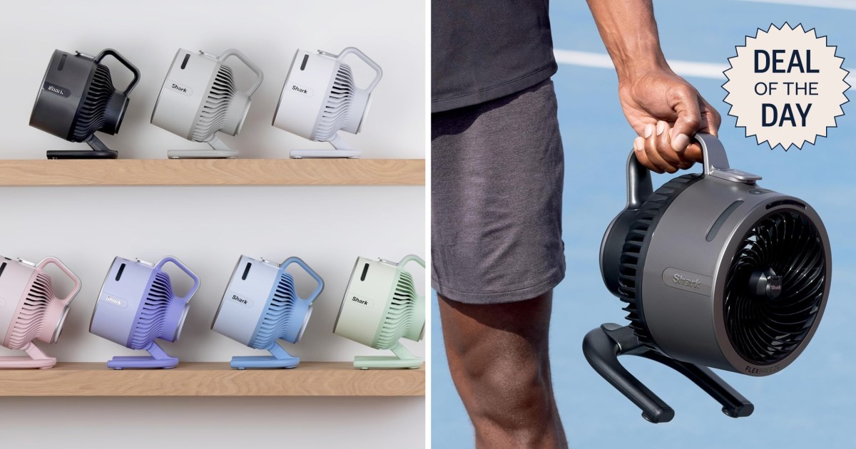 Shark’s FlexBreeze HydroGo Fan is Now 20% Off