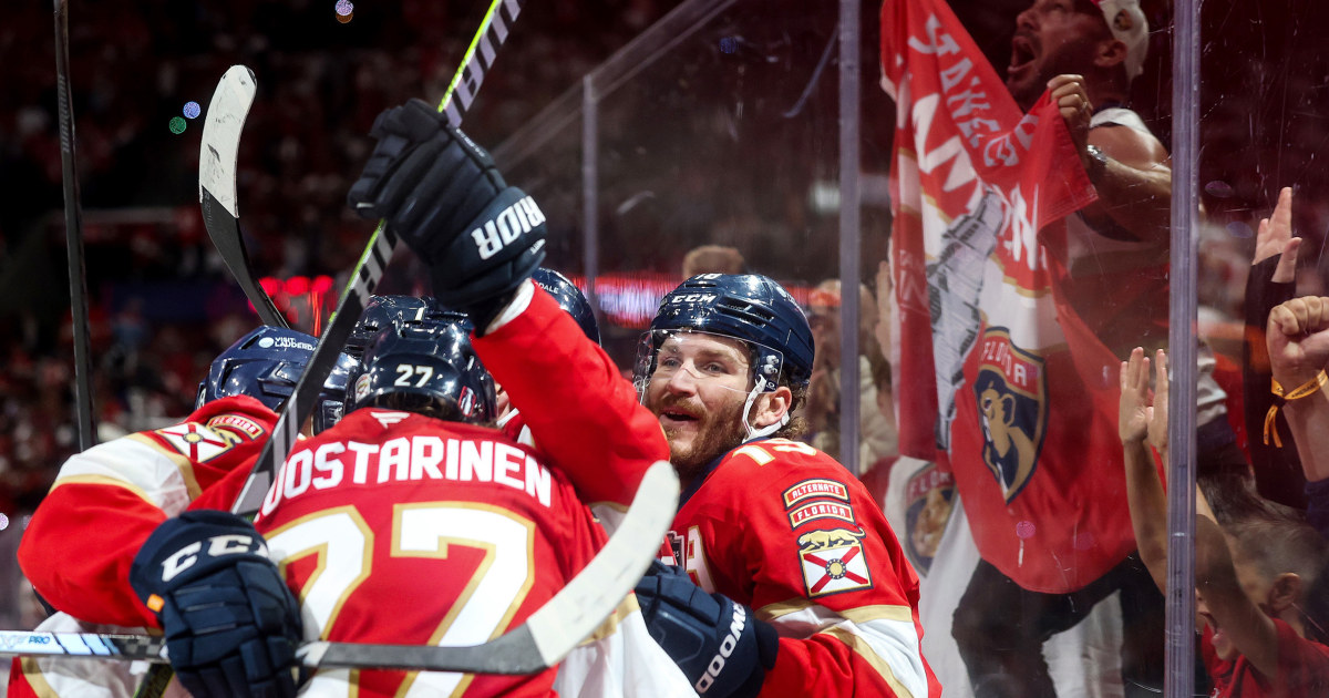 Panthers rout Oilers 6-1 to take a 2-1 lead in the Stanley Cup Final