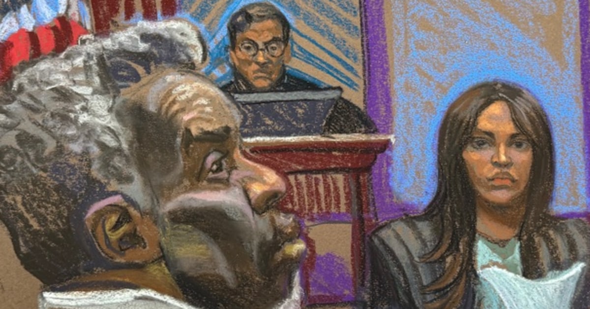 See sketches from the Sean Combs trial