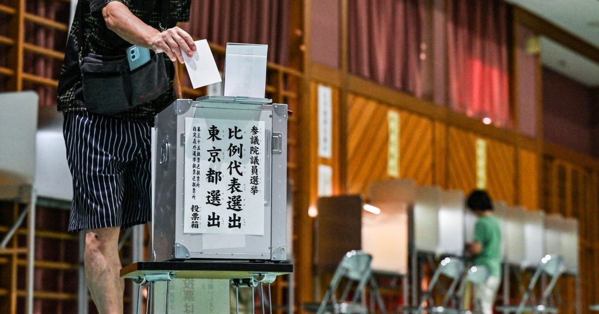 Japan's leader says he intends to stay on after election defeat, citing ...