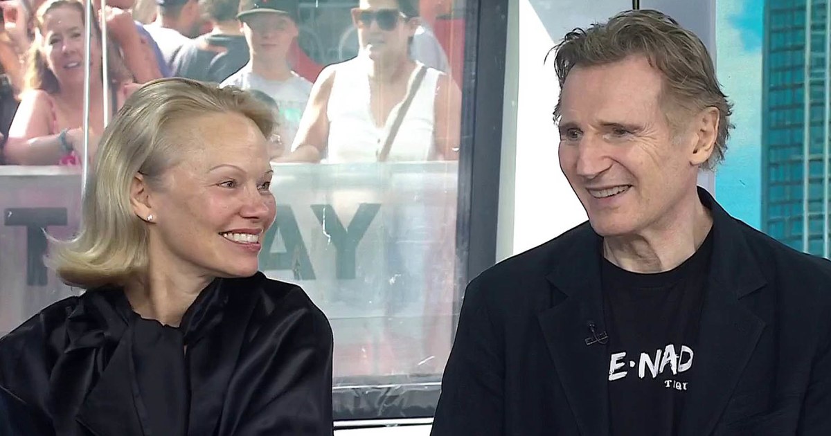 Craig Melvin grills Pamela Anderson and Liam Neeson on their ...