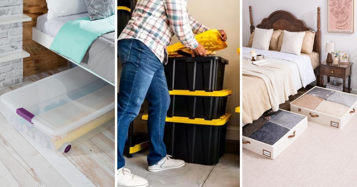 7+ Best Under Bed Storage Containers | NBC Select