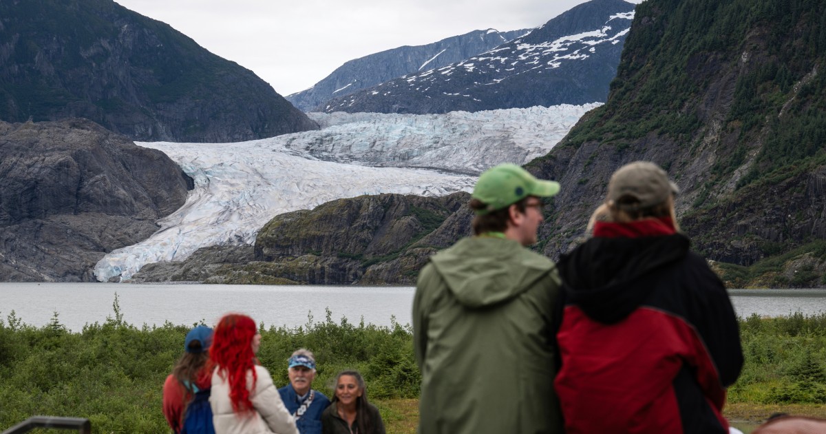 Some Juneau residents urged to evacuate as Alaska's Mendenhall Glacier ...