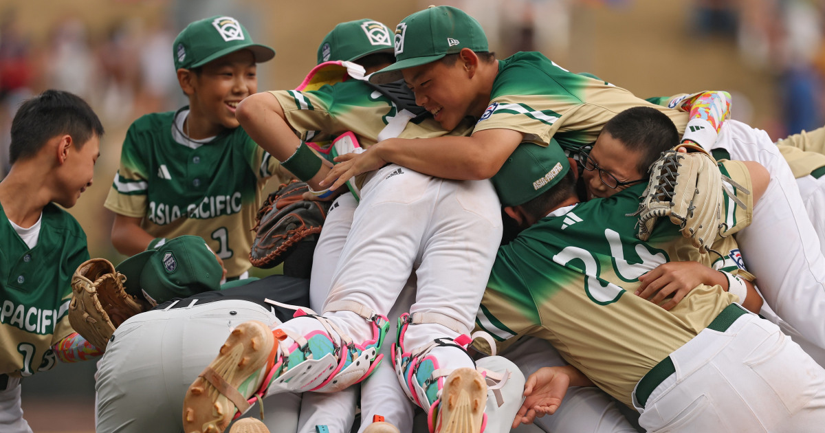 Chinese Taipei shuts out Nevada to win its first Little League World ...