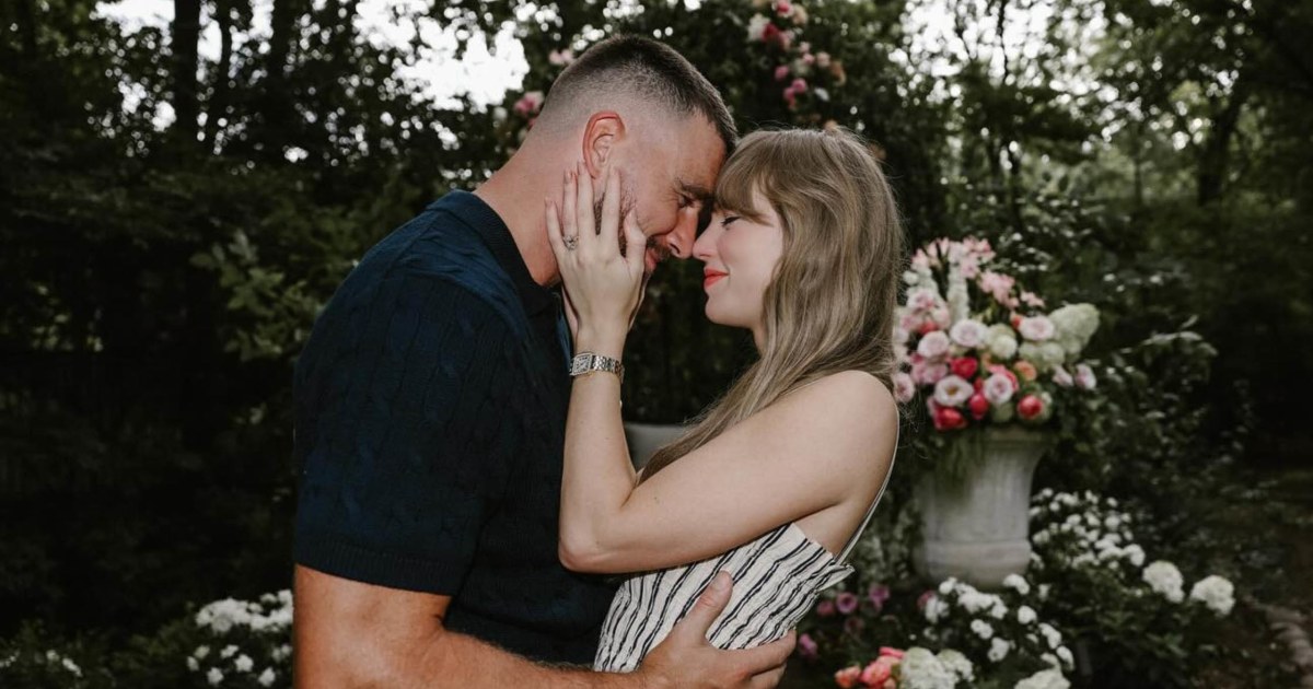 Taylor Swift, Travis Kelce Announce Engagement: See the Ring, Photos ...