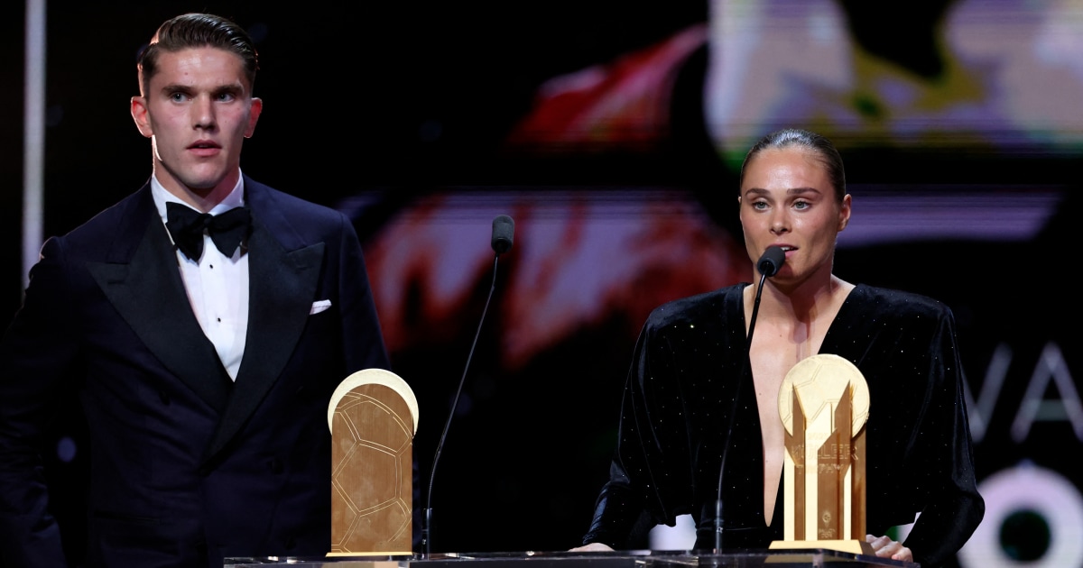 Pajor y Gyokeres reciben el Trofeo Gerd Müller a máximos goleadores