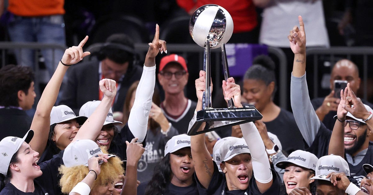 Las Vegas Aces win WNBA Finals with 97-86 win over Phoenix Mercury