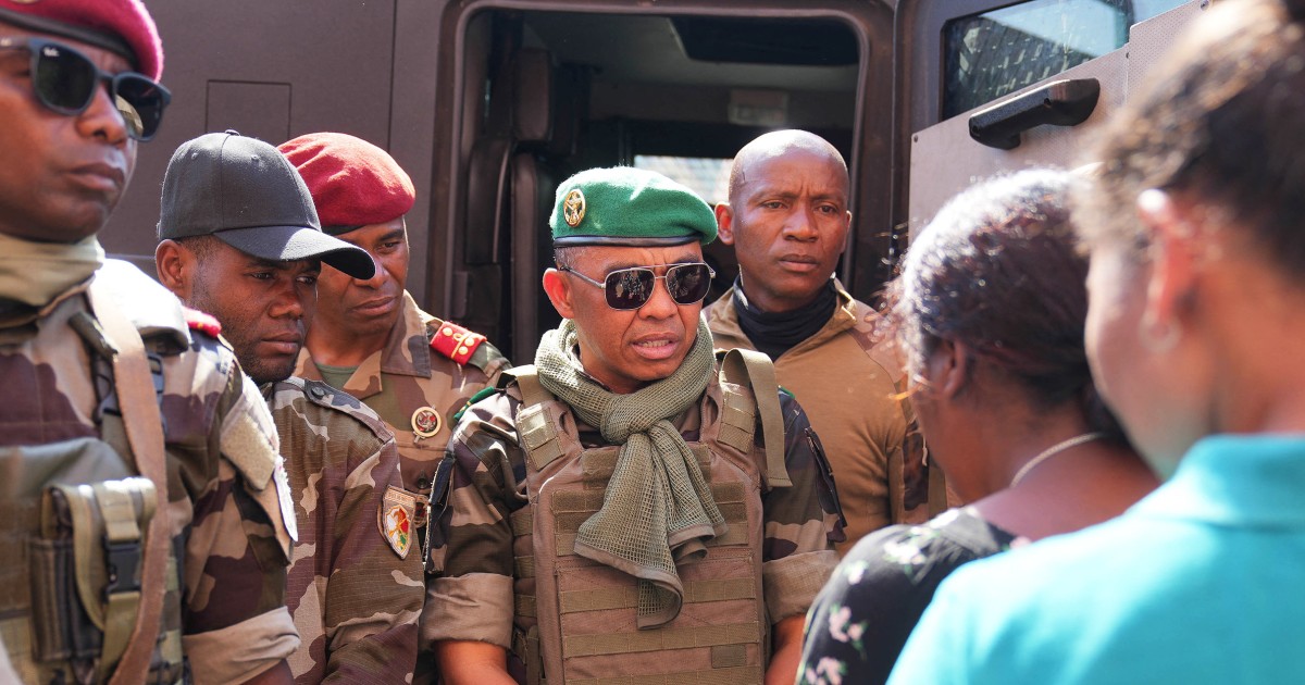 Madagascar's coup leader is sworn in as president after military takeover