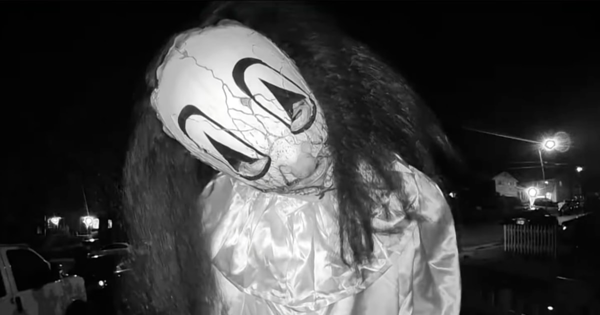 Video of people in creepy Halloween masks threatening Virginia home ...