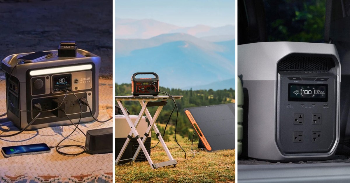 The Best Portable Power Stations and Solar Generators of 2025
