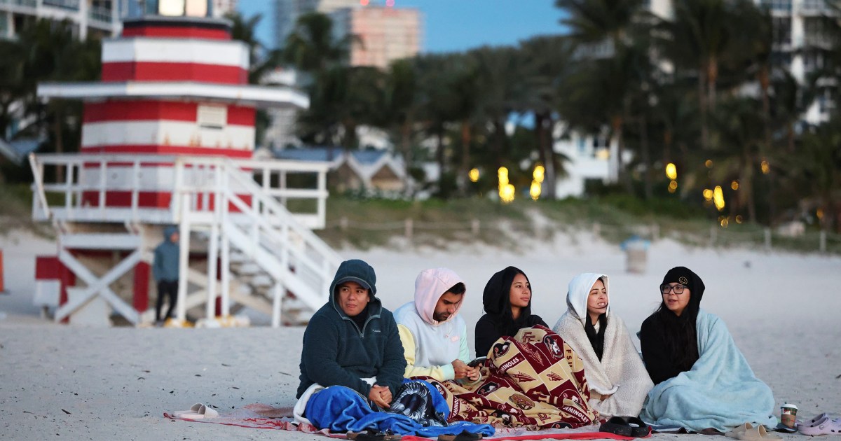 Record-low temperatures shock the Southeast U.S. while snowfall ...