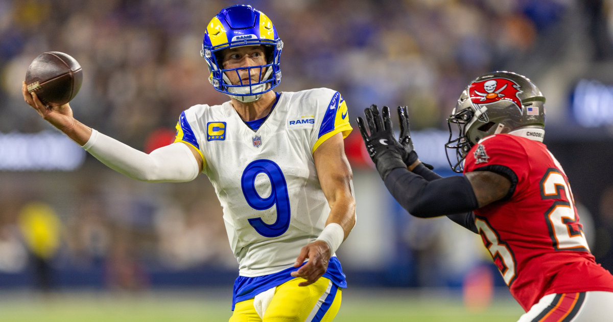 'Sunday Night Football' live updates: Rams lead Buccaneers 34-7 in ...
