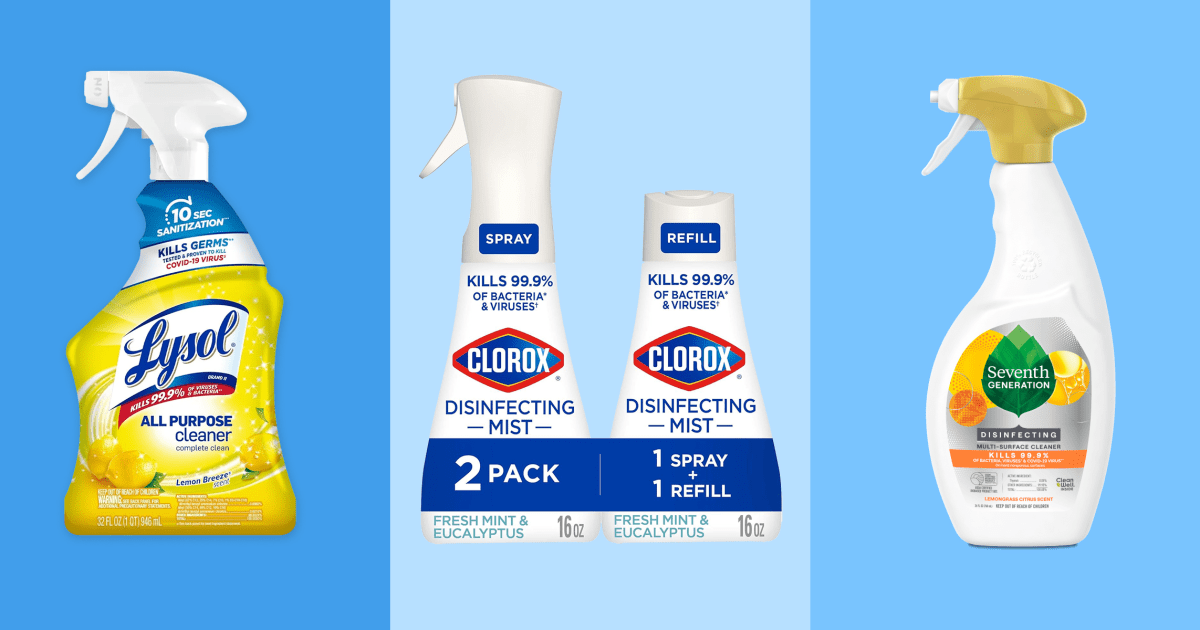 9+ Best Disinfectant Sprays and Wipes, Tested | NBC Select