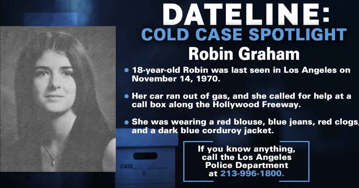 Disappearance of Robin Graham along California freeway still unsolved ...